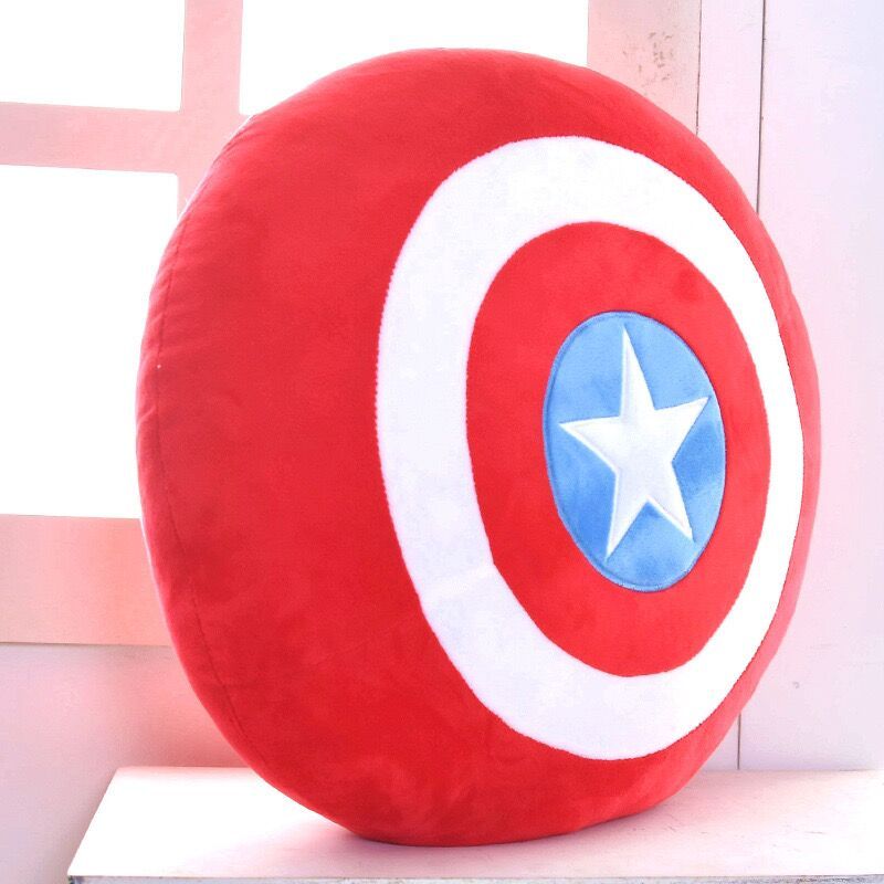 40cm The Avengers Captain America 2 Shields Plush Pillow Cushion ...