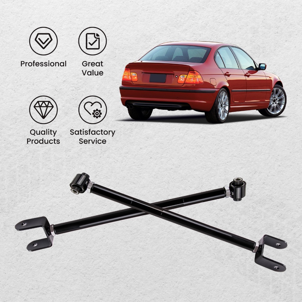 maXpeedingrods 2x Camber Control Arm Rod For BMW E36 E46 Z4 X3 ...
