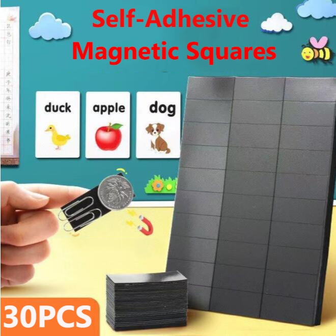 Magnetic Squares With Adhesive – SDYEM