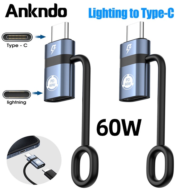 OTG Light-(ning to Type-c Adapter Support Light-(ning female to Type-C ...