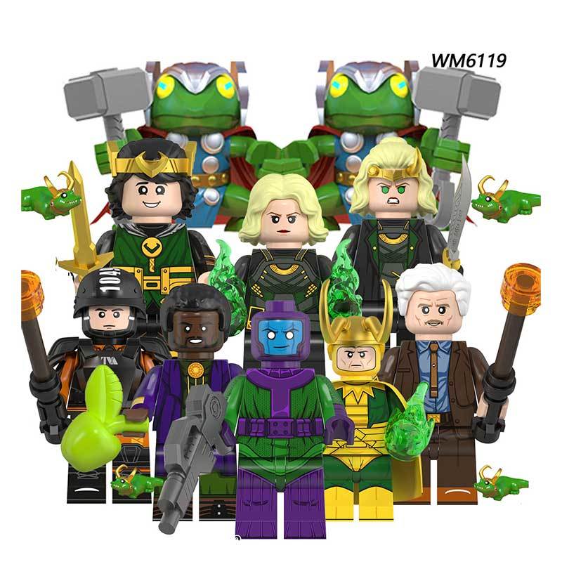 WM6119 Loki Season Classic Movies Mini The Conqueror Building Block ...