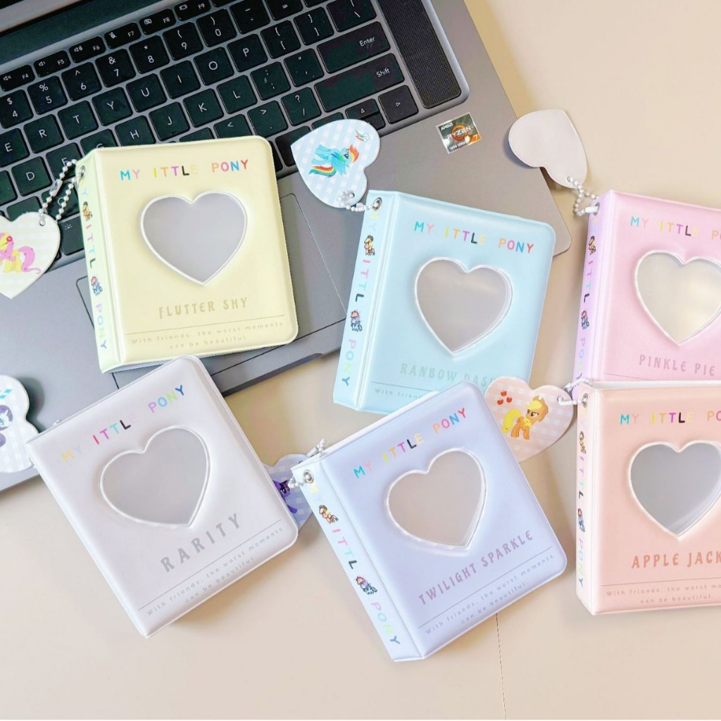 Mini Pony Photo Album 3 Inch Photocard Holder Cute Collection Card ...