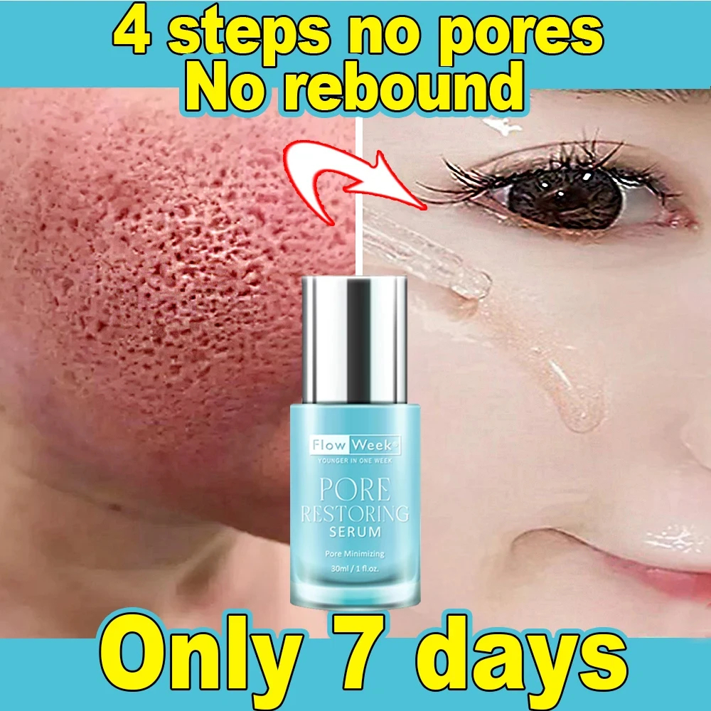 FlowWeek Original Pore Minimizing Essence Hyaluronic Acid Shrink Pores ...