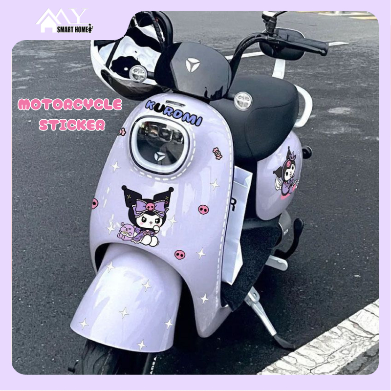 Sanrio Kuromi Sticker Electric Bike/Electric Bicycle Sticker Hello Kitty Motorcycle Sticker For ...