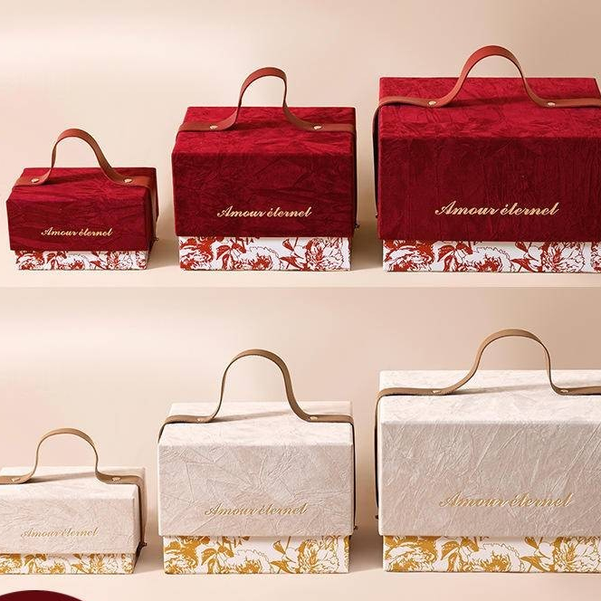 [CHEN] Portable Souvenir Gift Box Wedding Candy Box Wedding High-End ...