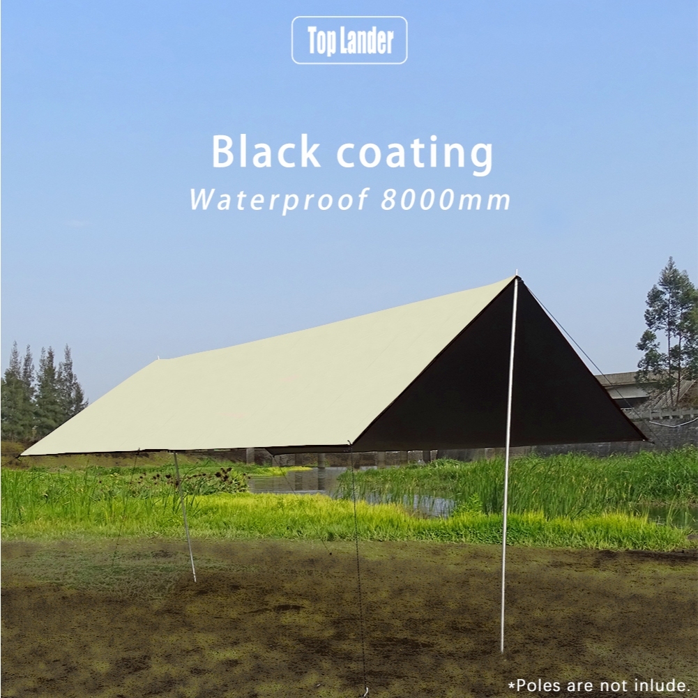 Black Coating Flysheet Outdoor Camping Black Coated Fly Sheet ...