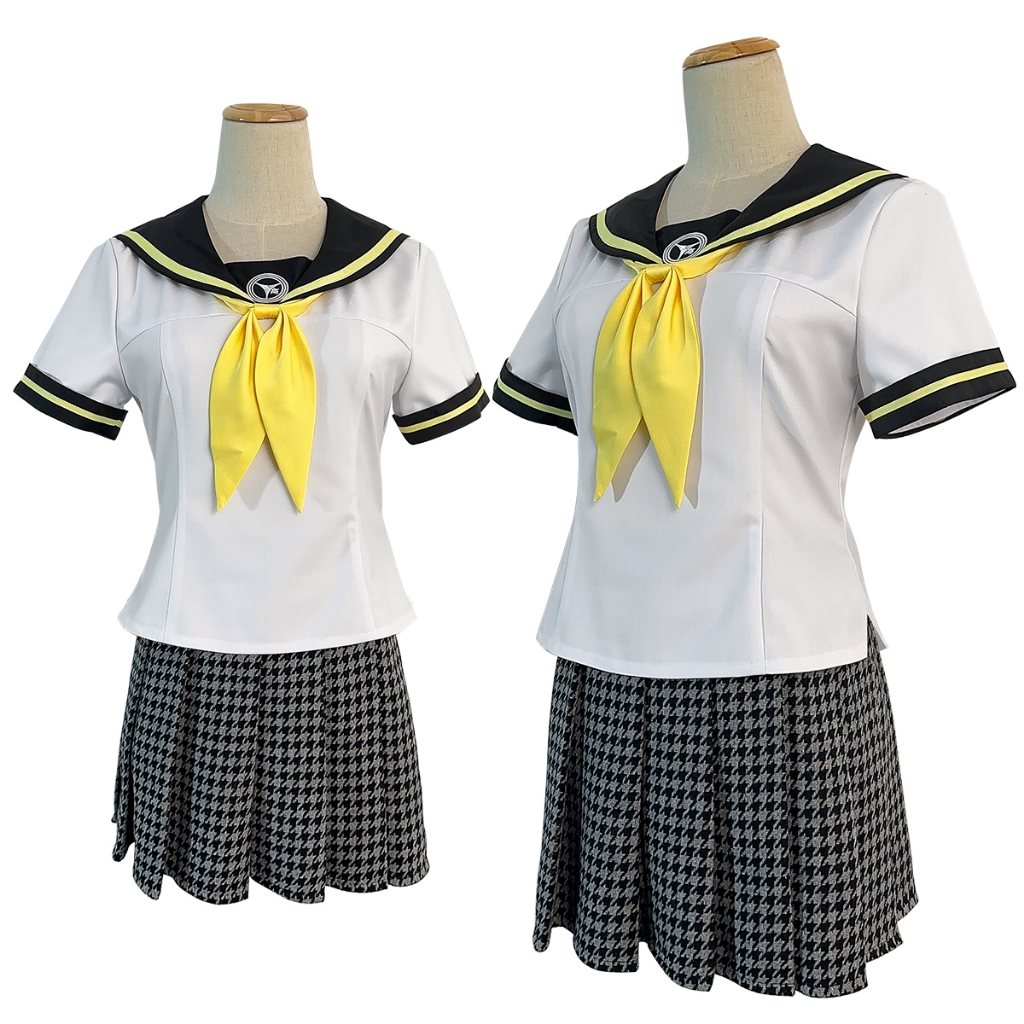 HOLOUN PERSONA4 P4 Cosplay Costumes Kujikawa Rise Skirt Summer Shirt ...