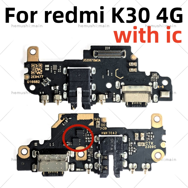 USB Charging charger port board for redmi k30 4G Mainboard Flex USB ...