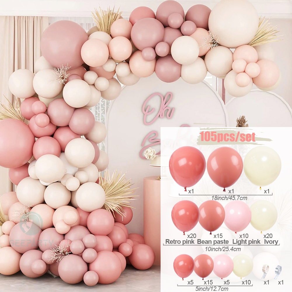 GeeParty Balloon Garland Birthday Party Decoration Set Balloon Arch ...