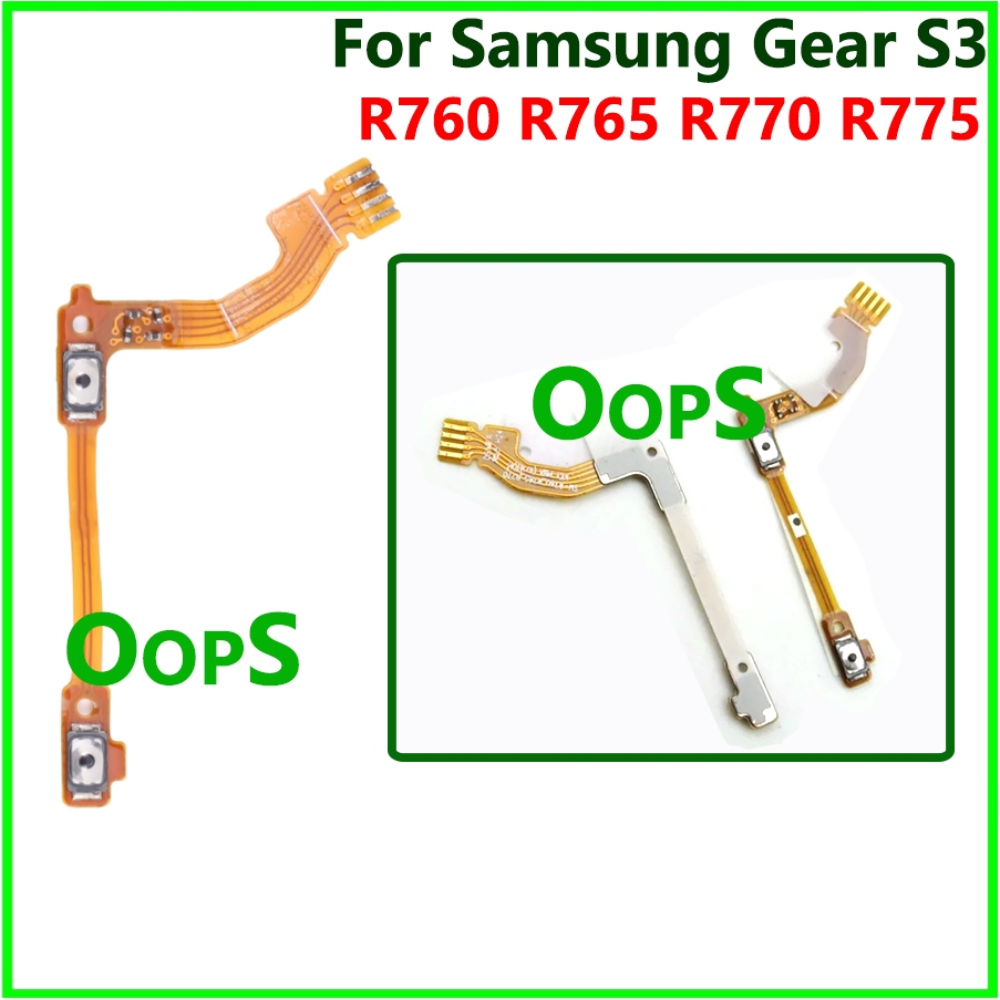 New Power Volume Flex For Samsung Watch Gear S3 R760 R765 Frontier R775 ...
