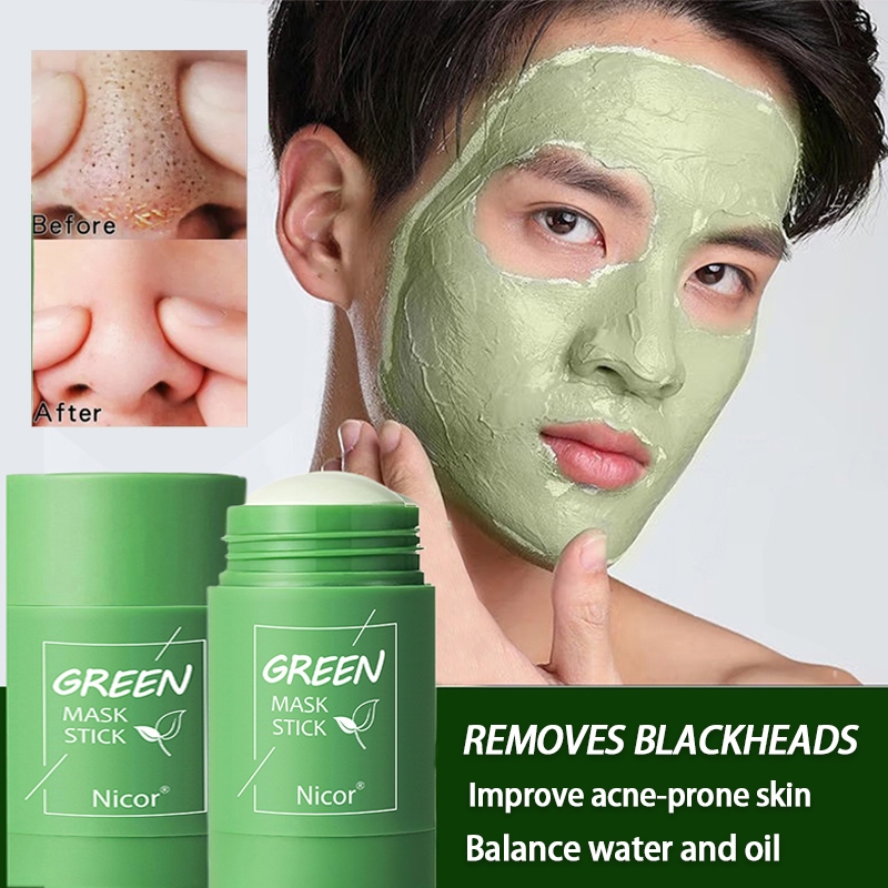【READY STOCK】100% ORIGINAL Green Tea Stick Cleansing Mud Mask Remove ...