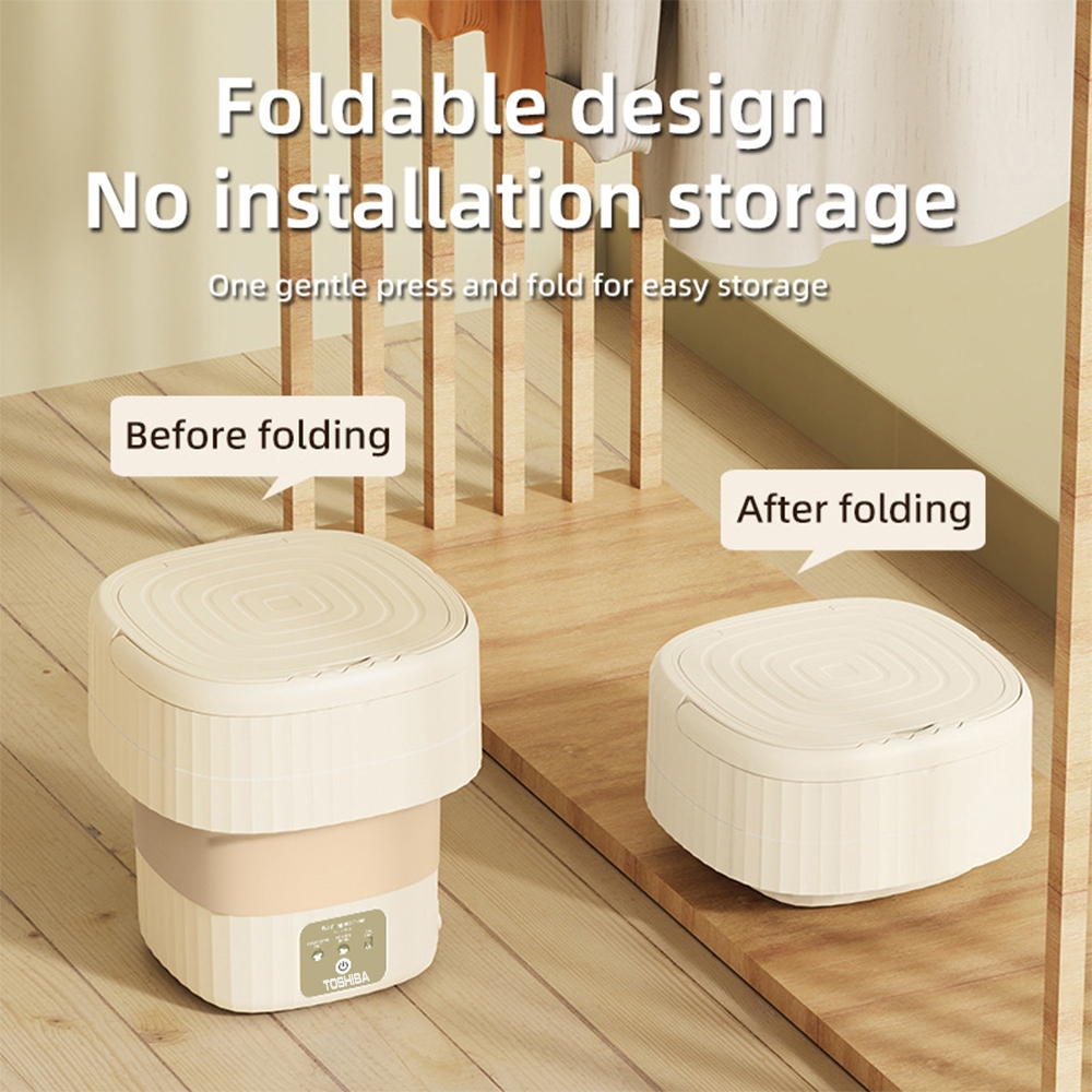 Toshiba Folding Washing Machine Large Capacity Household Portable ...