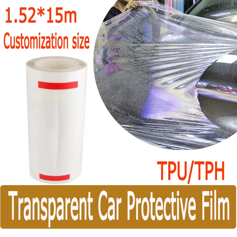 Transparent Car Protective Film With Layers PPF Car Paint Protection ...