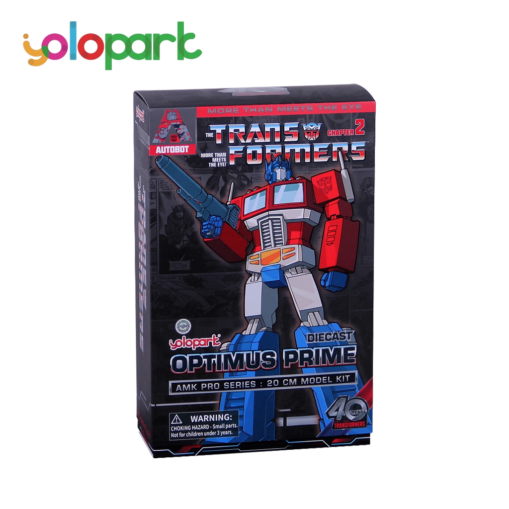 YOLOPARK AMK PRO Series Transformers G1 Optimus Prime Model Kit 20cm ...