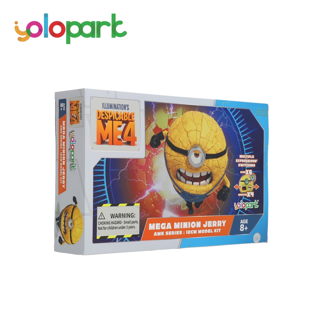 YOLOPARK AMK Series Minions Despicable Me 4 Mega Minion Jerry Model Kit ...
