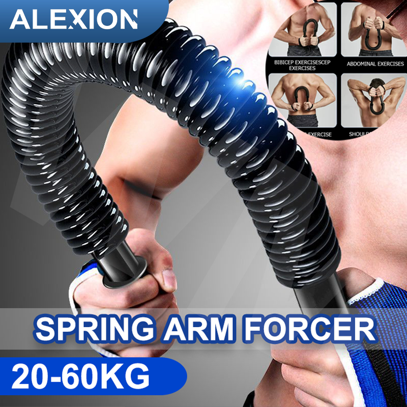 Power Twister Spring Bar Resistance Bar Bend Bar Fitness Equipment Arm ...