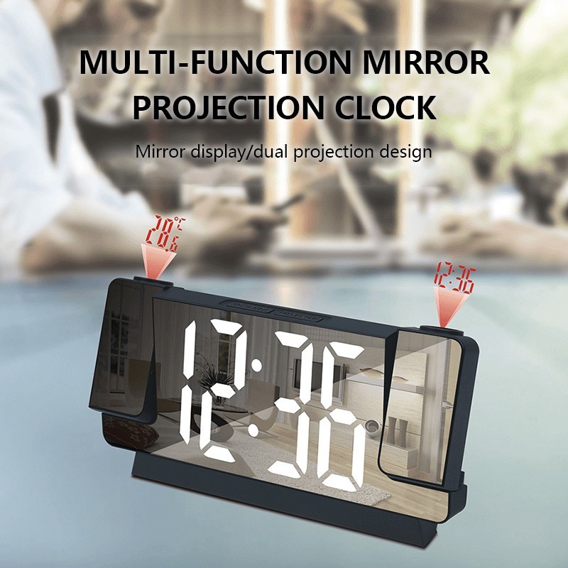 Versatile AMIR Projection Clock Swivel projection digital clock with ...