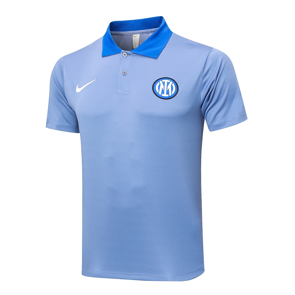 2024-25 Season Inter Milan Polo Short Sleeve Training Jersey Football ...