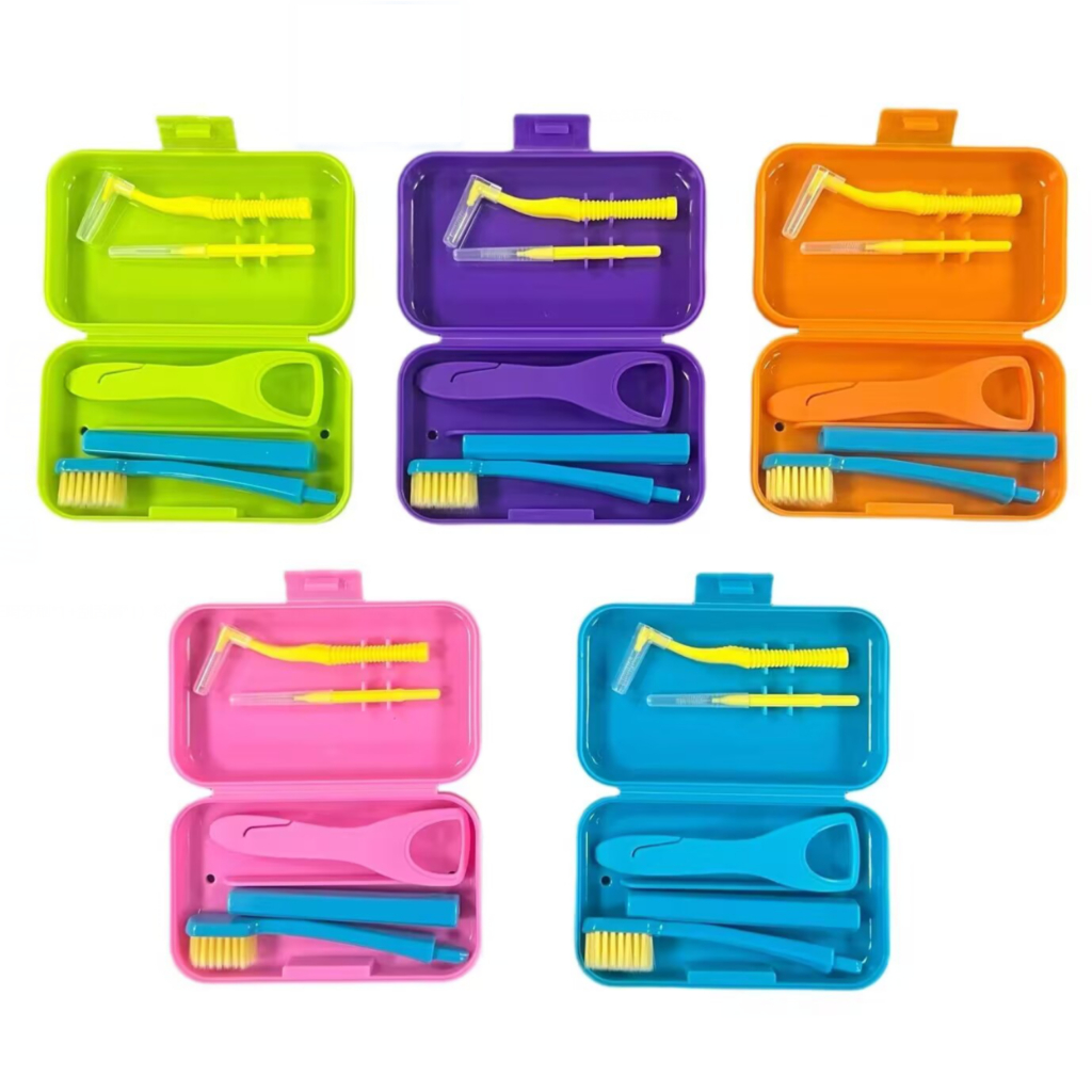 4Pcs/set Dental Portable Travel Kit Deep Cleaning Oral Hygiene ...