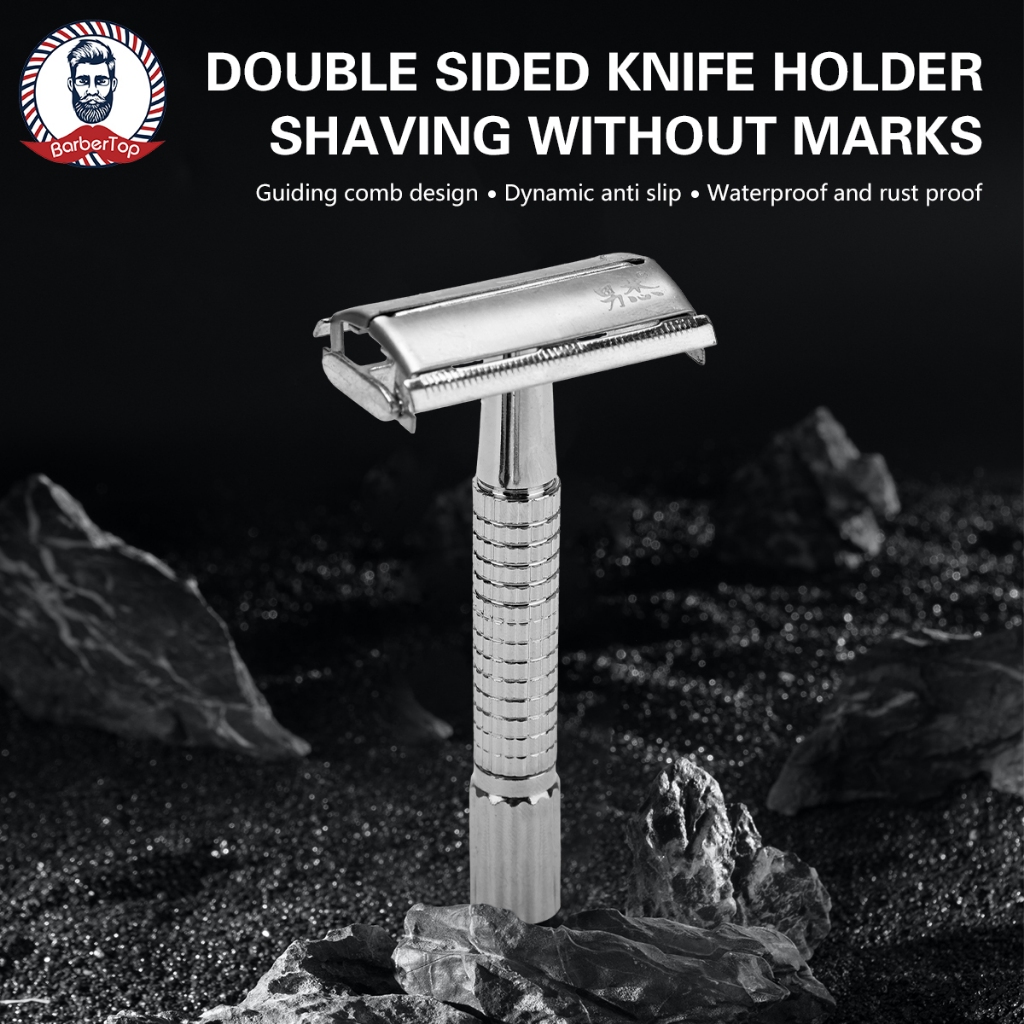 Double sided knife holder classic old-fashioned box shaver, manual ...