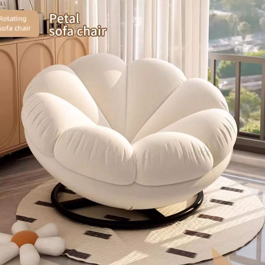 Sofa Chair Pumpkin Lazy Sofa Single Chair Bedroom Balcony Leisure ...