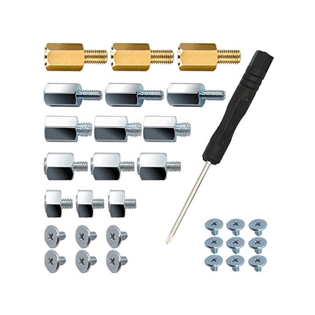 Pcie Nvme M.2 Ssd Mounting Screws Kit For Asus Gigabyte Asrock Msi ...