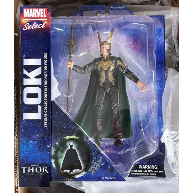 DST Marvel Select Series Loki Movie Edition 7" Movable Figure | Shopee ...