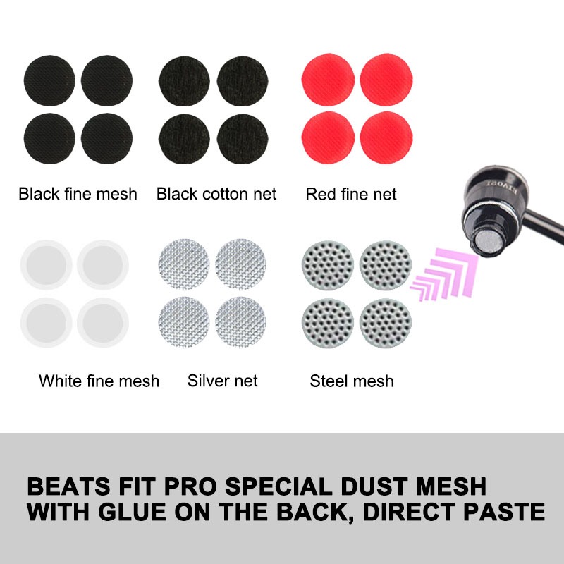 魔音Fit Pro替换耳机网Beats Fit Pro Bluetooth earphone flared mouth dust screen ...