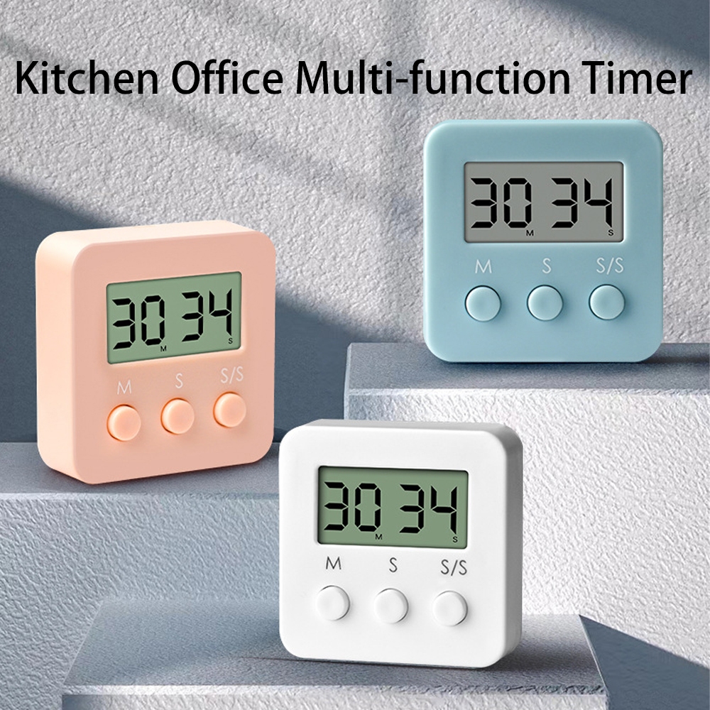 Mini Kitchen Digital Timer Big Digits Cooking Timer Baking Clock Loud ...