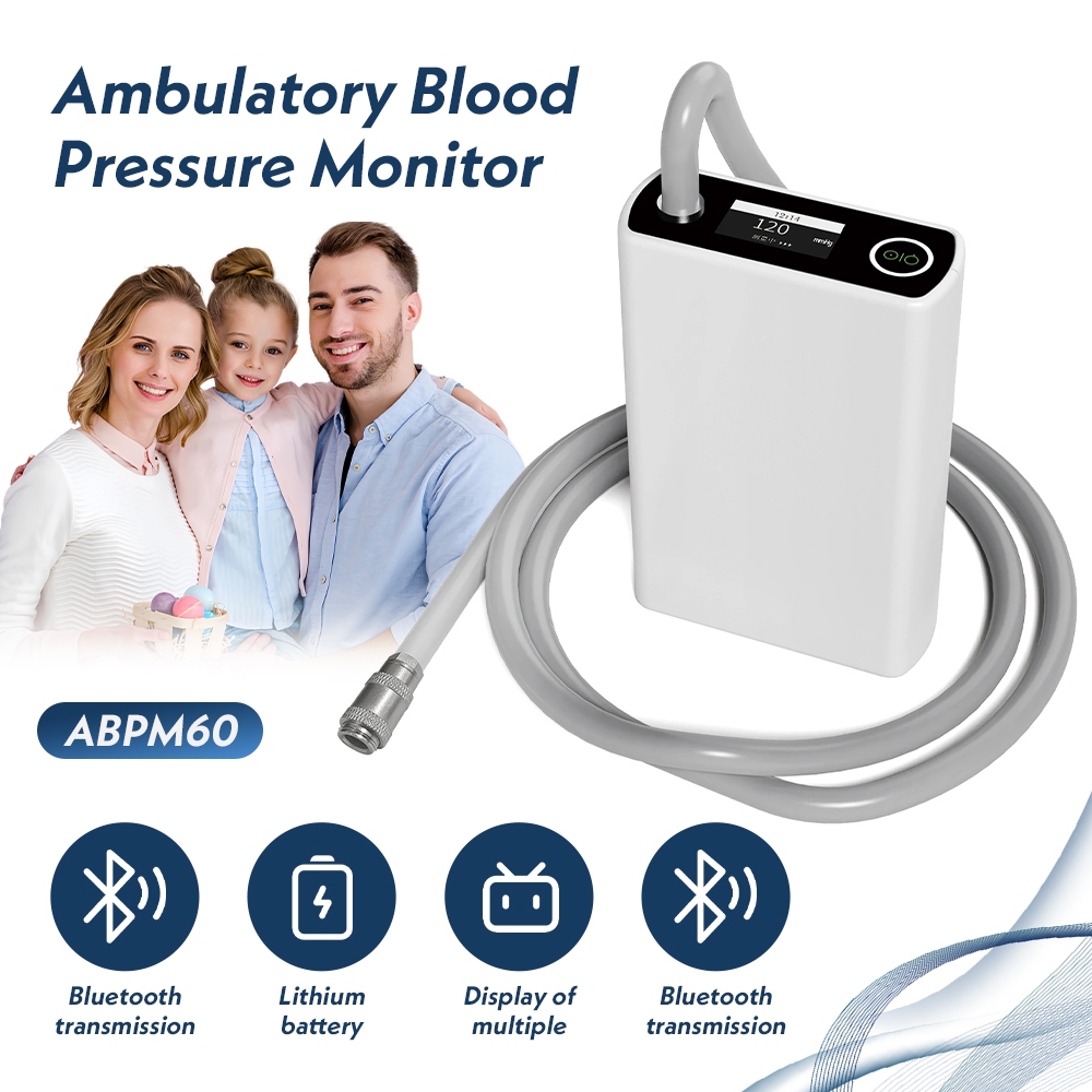 ABPM60 Contec 24 Hours Rechargeable Ambulatory Blood Pressure Monitor ...