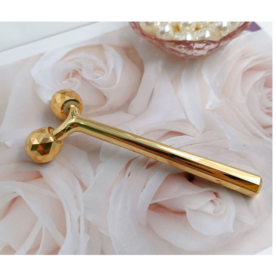 New U-head prismatic handle roller beauty stick face shaping face-lift ...