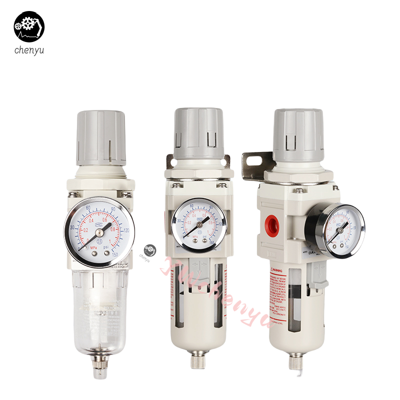 Air Processor AW2000-02 Oil Water Separation Filter Pressure Regulating ...