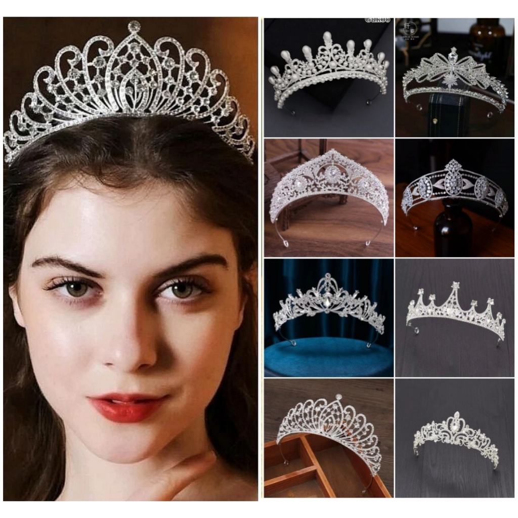 Luxury Bride Wedding Pageant Prom Headdress Crown Debut | Shopee Malaysia