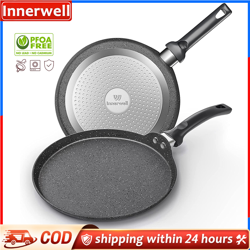 Innerwell 28CM Non Stick Pan Pancake Crepe Pan kuali leper non stick ...