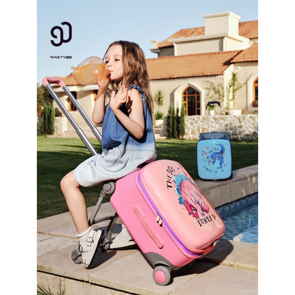 [Ready Stock] 90 Points Sesame Street Children Lazy Trolley Case Baby ...