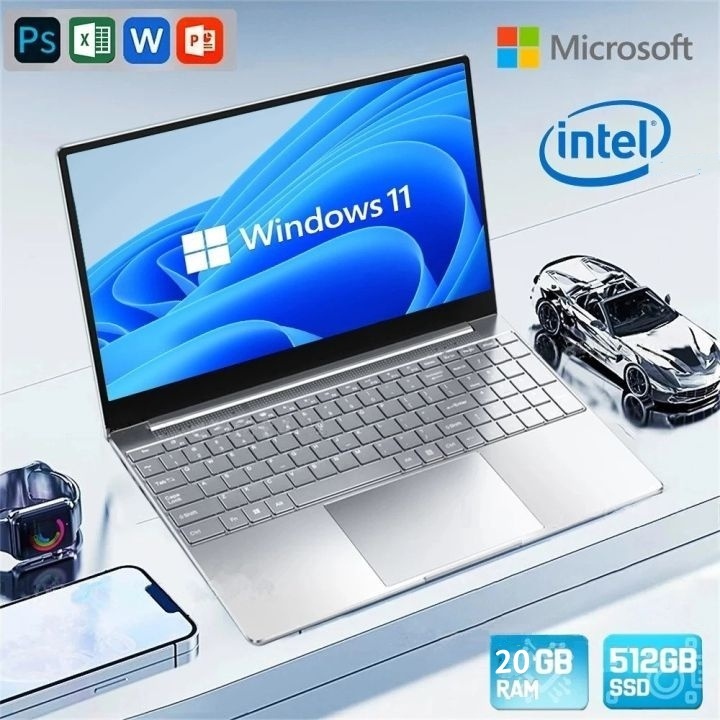 NEW Laptop with Windows 11 14.1 -inch computer, Intel Celeron J4025 ...