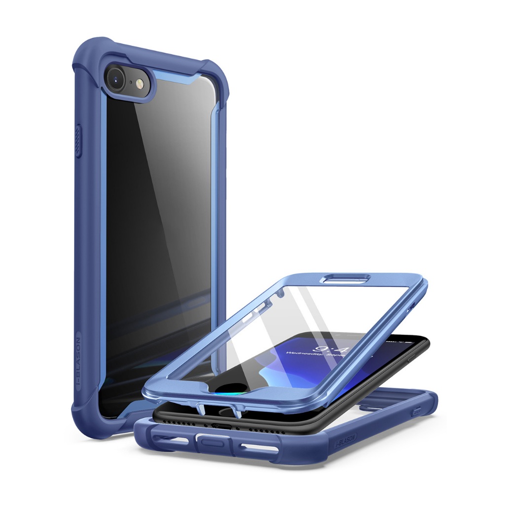 i-Blason Ares Case for iPhone SE 2022 3rd Built in Screen Protector ...