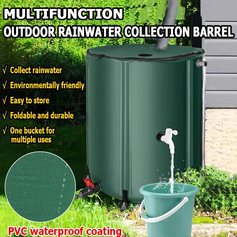 ⚡️Ready stock⚡️Portable Rain Barrel Rainwater Collection Rain Foldable ...