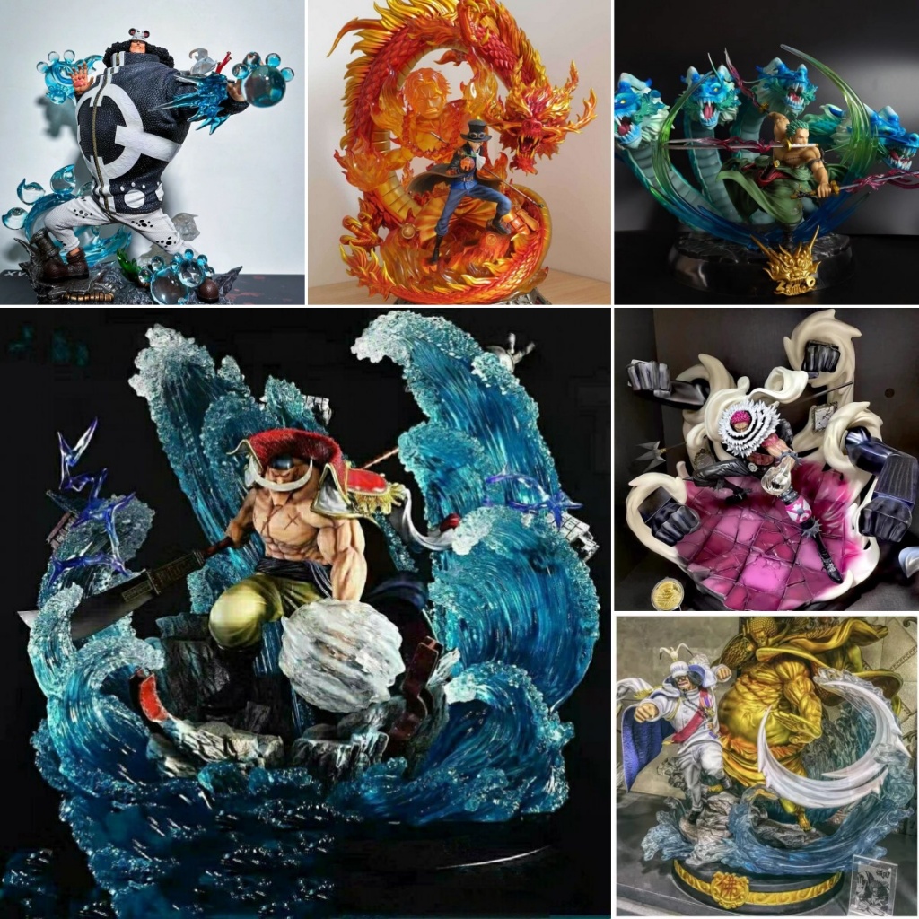 Mystery Box Blind Box One Piece Figure Kohza Luffy Gear 5 Zikisc Ace ...