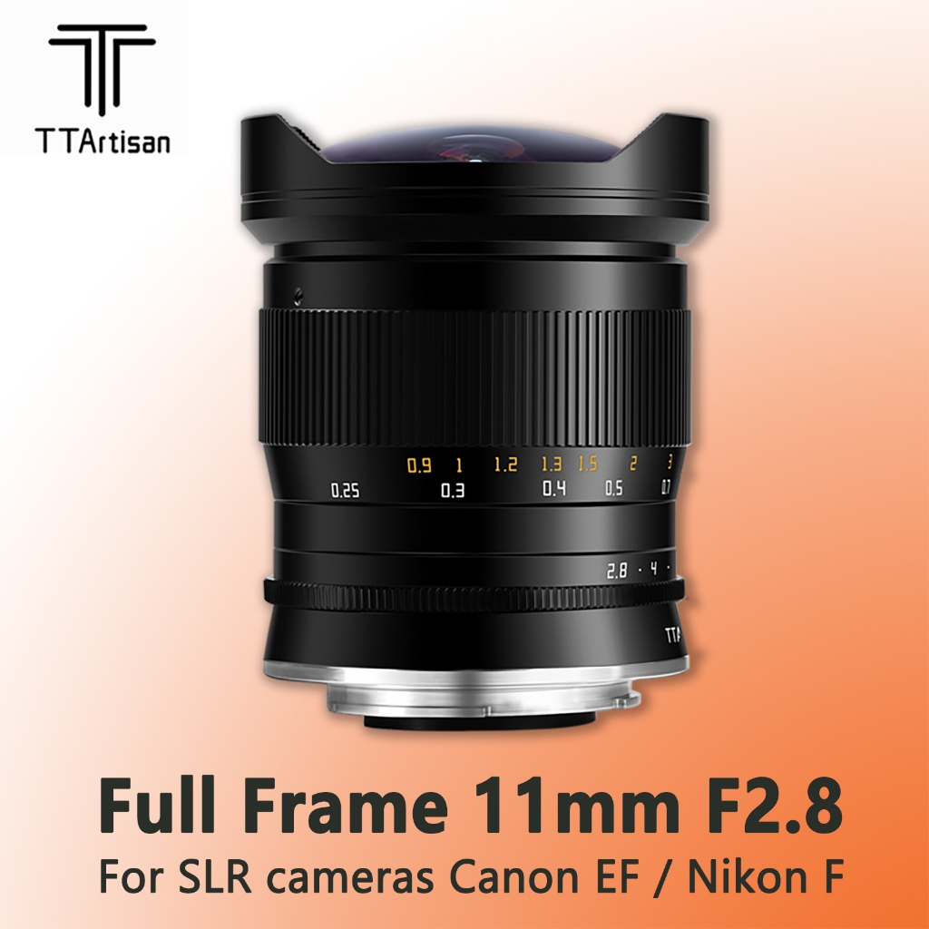TTartisan 11mm F2.8 Professional Recording Camera Lens Full Frame for Leica M Sony E Nikon Z ...