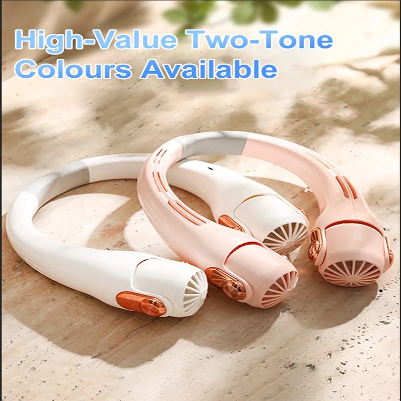 【Msia Ready Stock】Portable Neck Fan Hands Free Usb Rechargeable ...