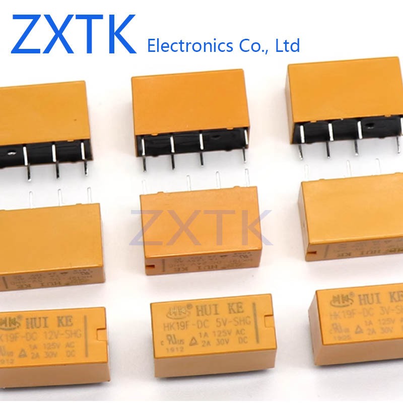 2PCS Relay pin 8 HK19F-DC3V-SHG HK19F-DC5V-SHG HK19F-DC9V-SHG HK19F ...