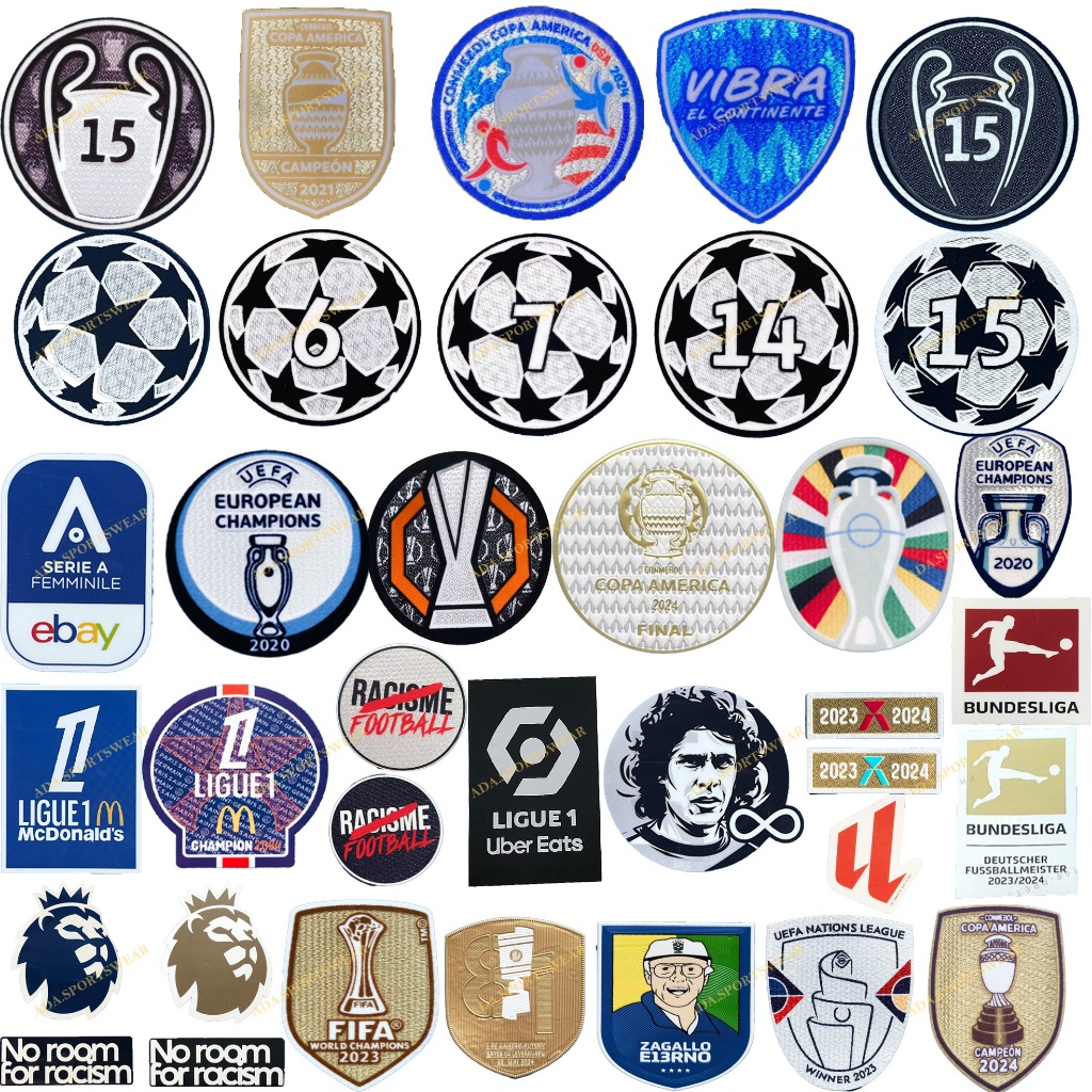 2024 EURO 24-25 UEL LIGUE1 patch Real M Defending the Crown The 15th ...