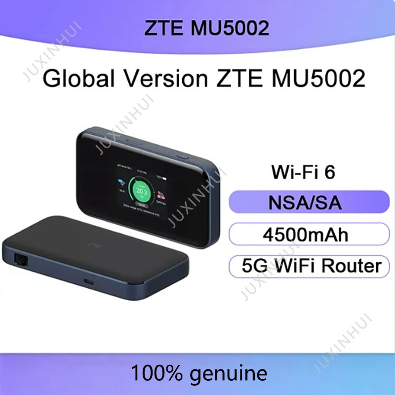 ZTE 5G router with full network connectivity, 5G portable WiFi 6 mobile ...