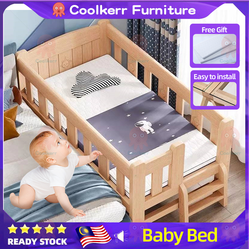{ KL Ready Stock } Upgrade Katil Baby Murah Baby Cot Katil Baby Bed ...