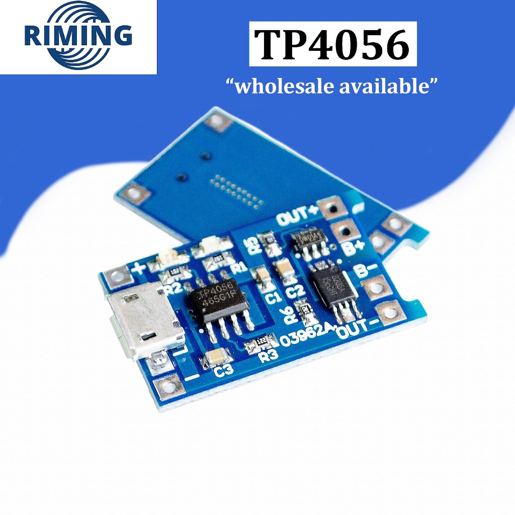 TP4056 TC4056 Micro USB 5V 1A 18650 Lithium Battery Charger Module ...
