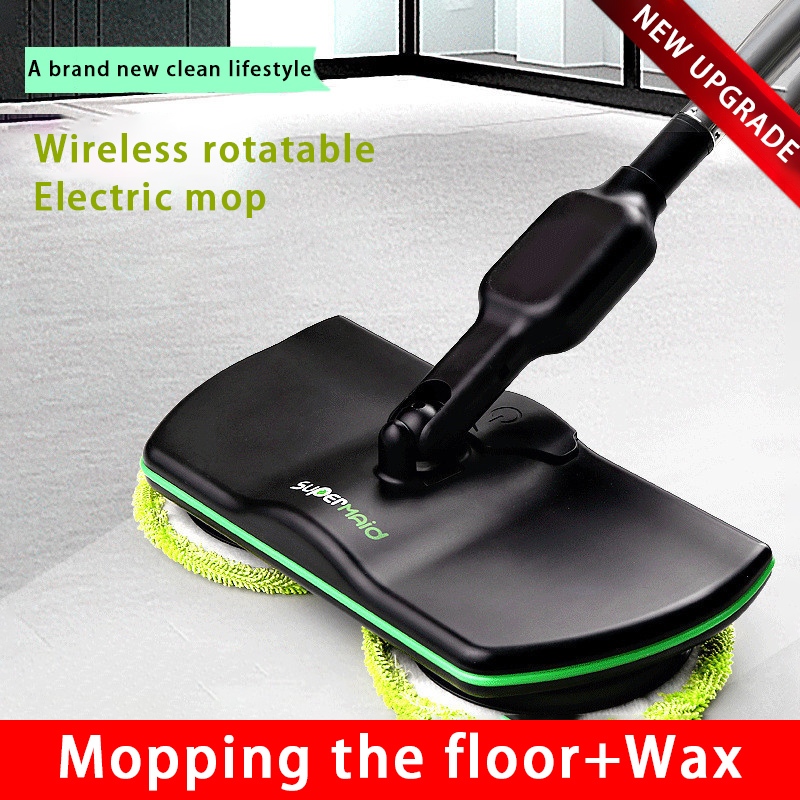 Charging Electric Mop Handheld Wireless Electric Rotating 360 Degree ...