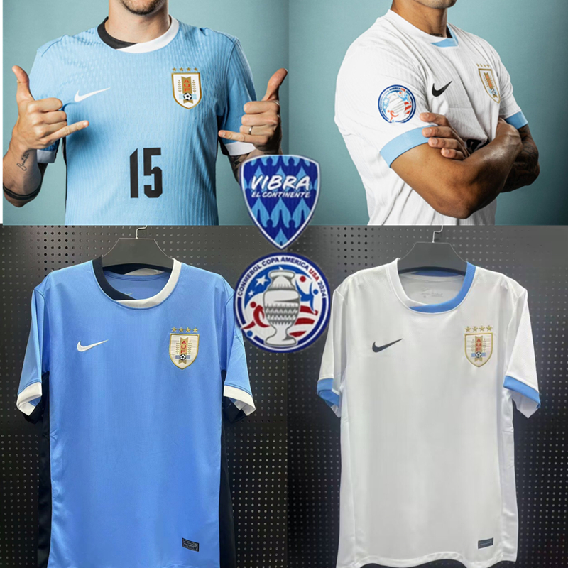 S-4XL Uruguay Copa America 2024 Home & Away Kits | Shopee Malaysia