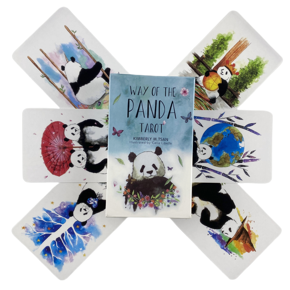 Way Of The Panda Tarot Deck Leisure Party Table Game High Quality ...