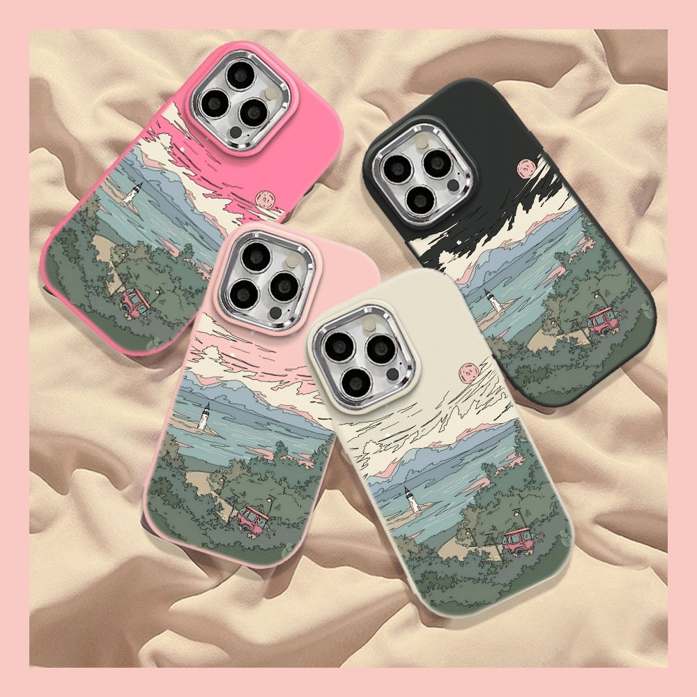Landscape illustration for oppo Reno 5 Reno7 Reno7PRO Reno8 Reno8PRO ...